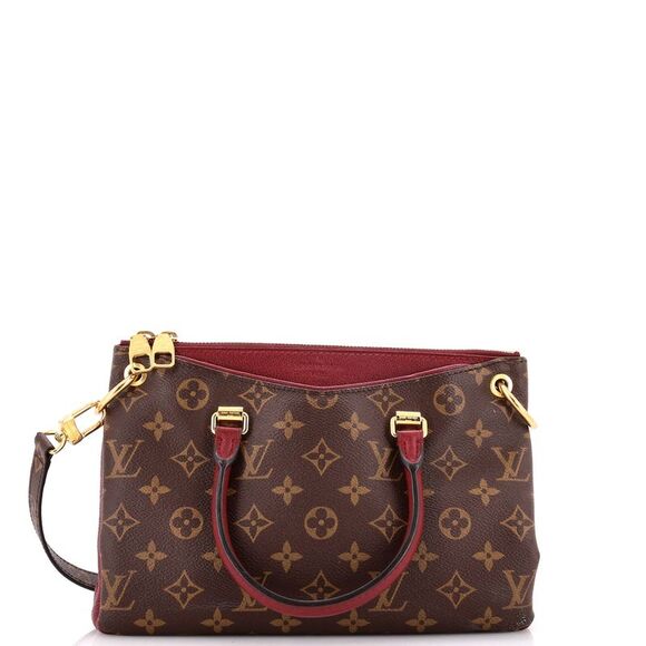 Louis Vuitton | Bags | Louis Vuitton Pallas Tote Monogram Canvas With ...